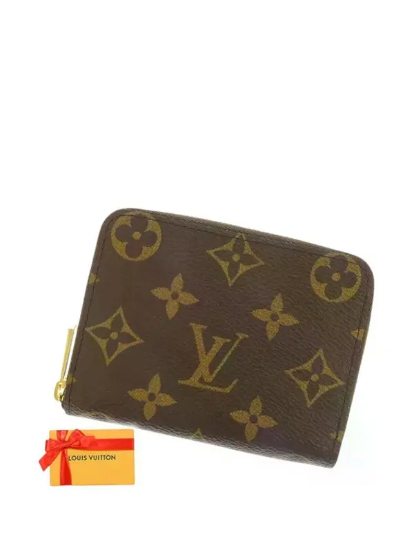 LOUIS VUITTON 2008-2026 Monogram Zippy Coin Pouch - Brown