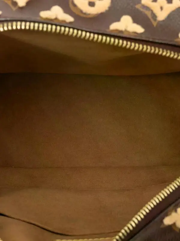 LOUIS VUITTON Monogram Tuffetage Deauville Cube Handbag