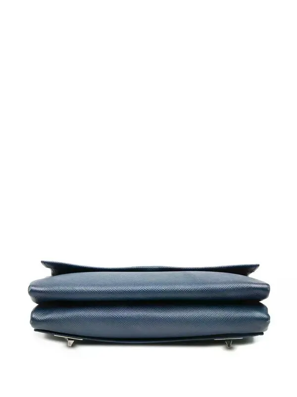 Prada Saffiano Leather Double Turnlock Crossbody Bag