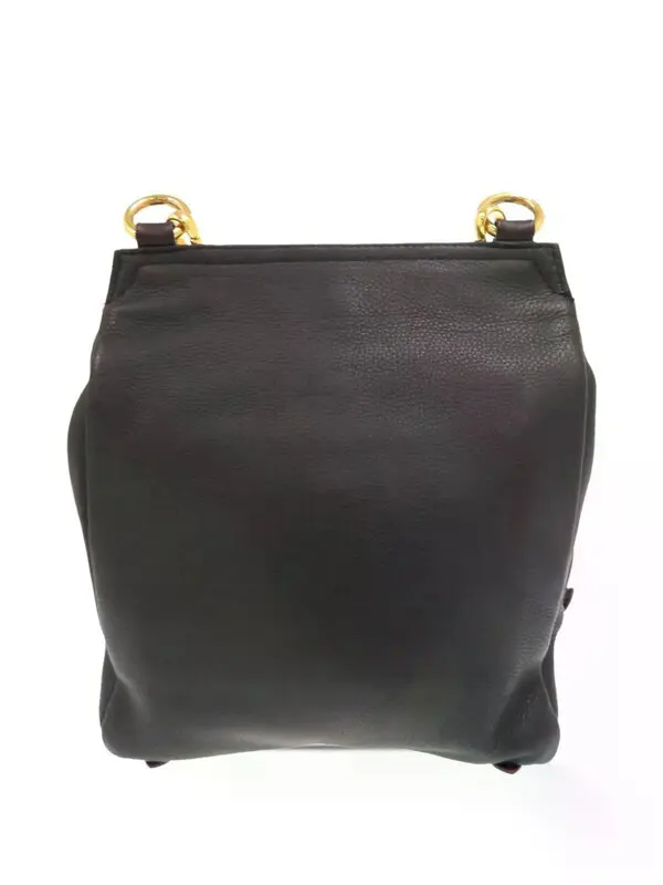 Burberry Leather Bridle Crossbody Bag