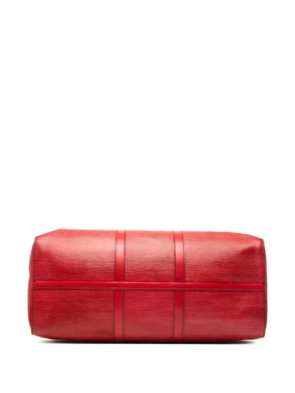 LOUIS VUITTON 1991 Epi Keepall 50 Travel Bag - Red