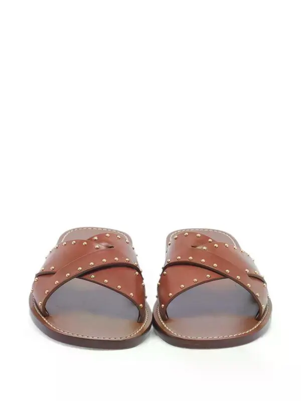 Celine Studded Flat Sandals