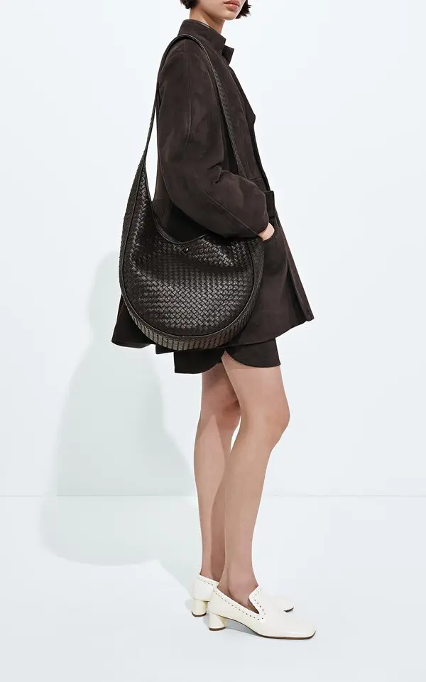 Bottega Veneta Small Ovetto Intrecciato Leather Bag
