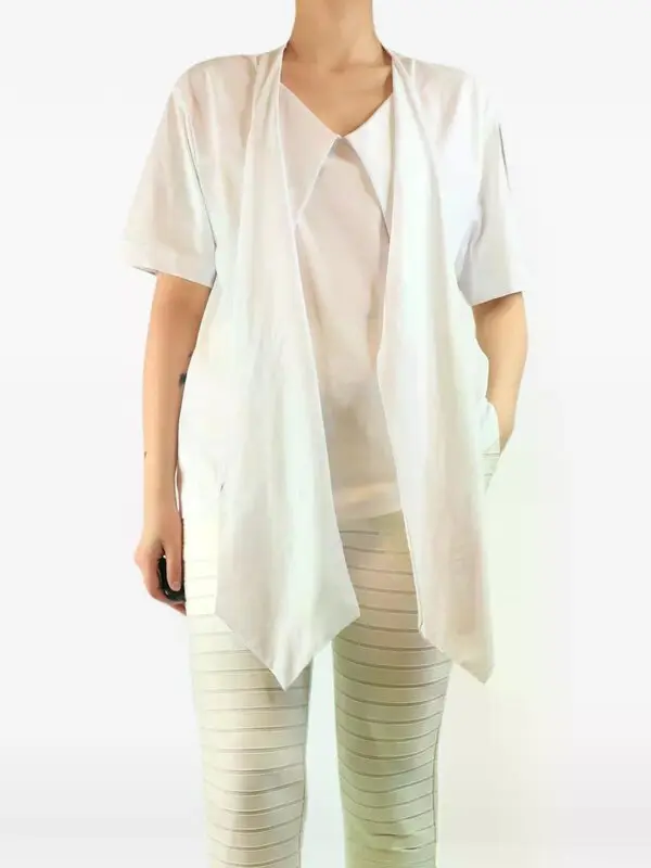 Dries Van Noten Short-sleeved Draped T-shirt