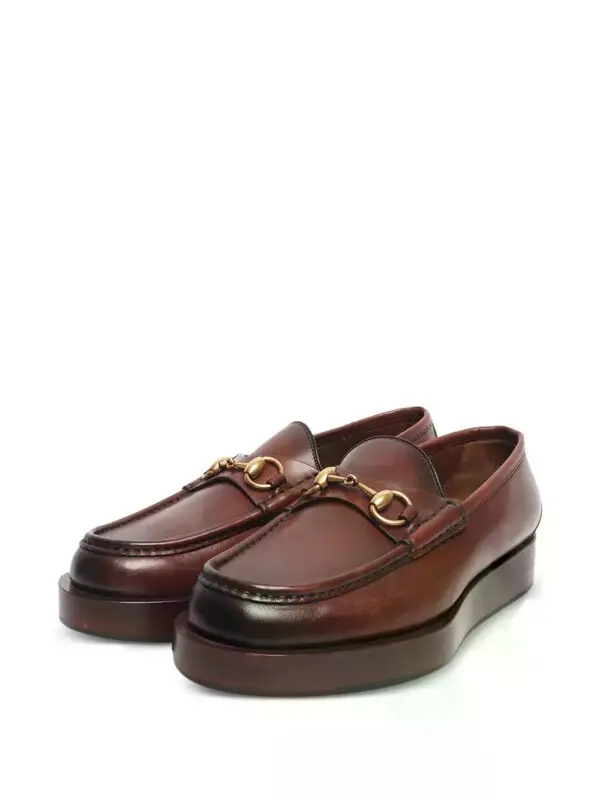 Gucci Horsebit Platform Loafers