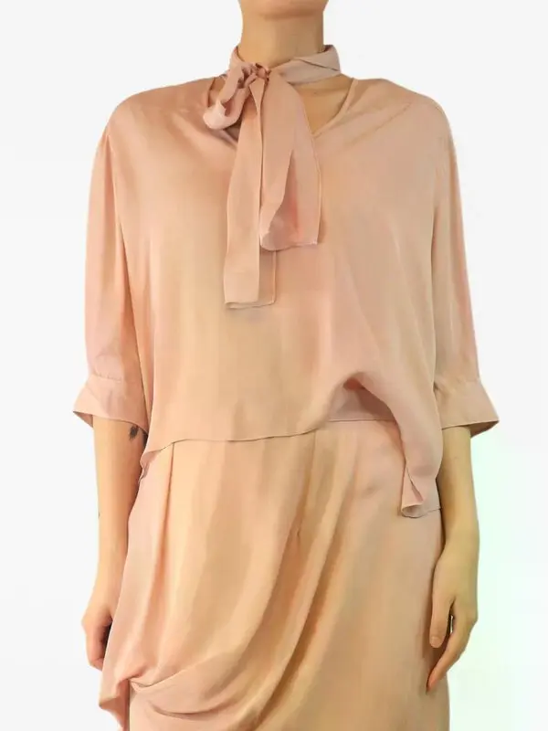 Nanette Lepore Magnolia Silk Skirt Set