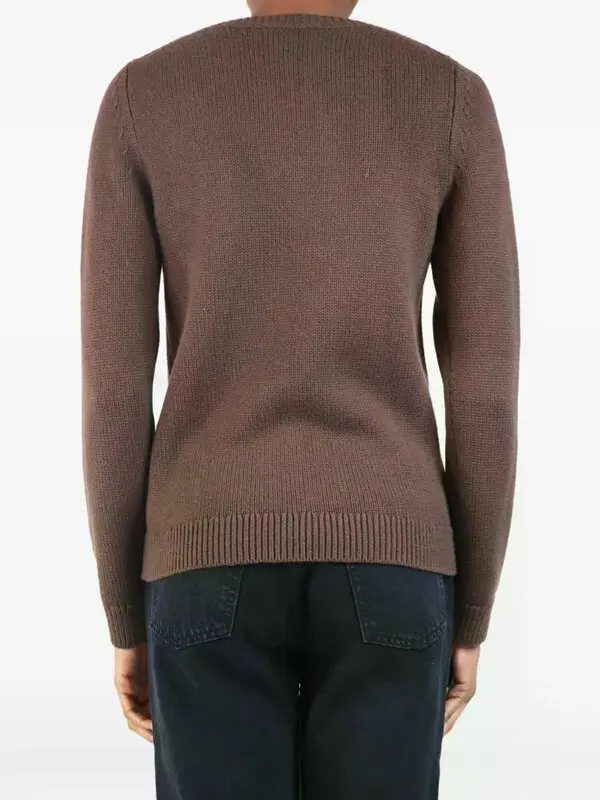 EMILIA WICKSTEAD Wool V-neck Sweater