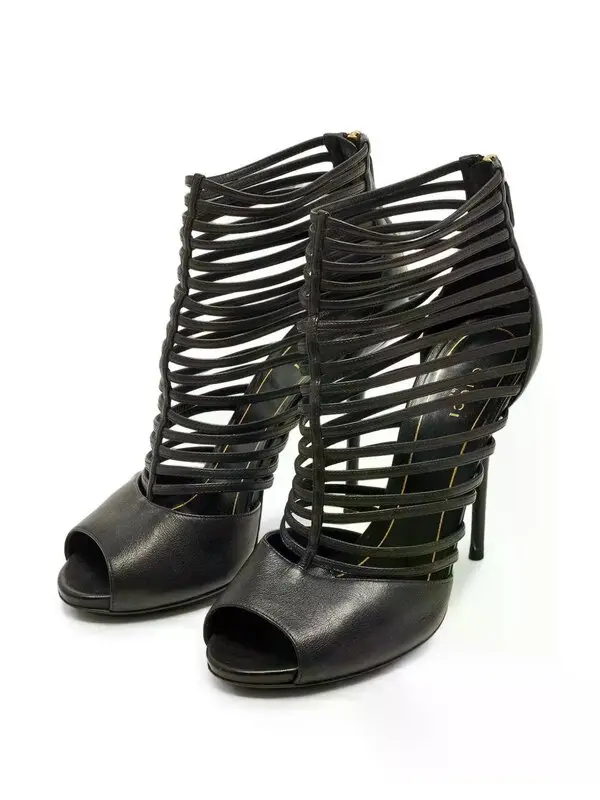 Saint Laurent Leather Gladiator Sandals