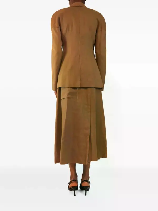 Tibi Single-breasted Suit Skirt