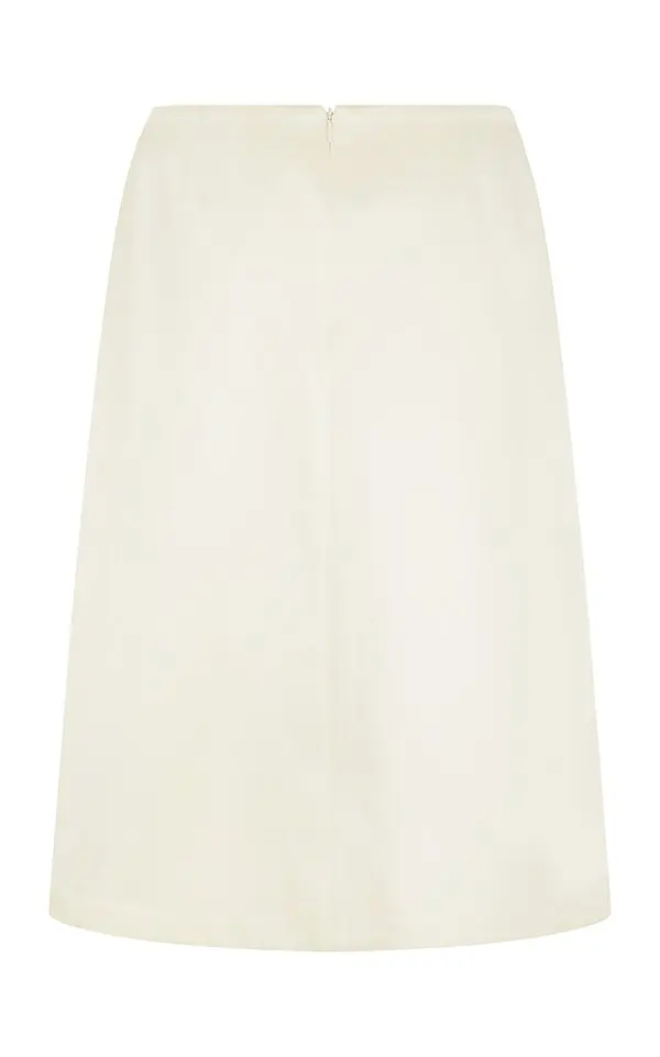 HARRIS TAPPER Exclusive Crume Satin Midi Skirt