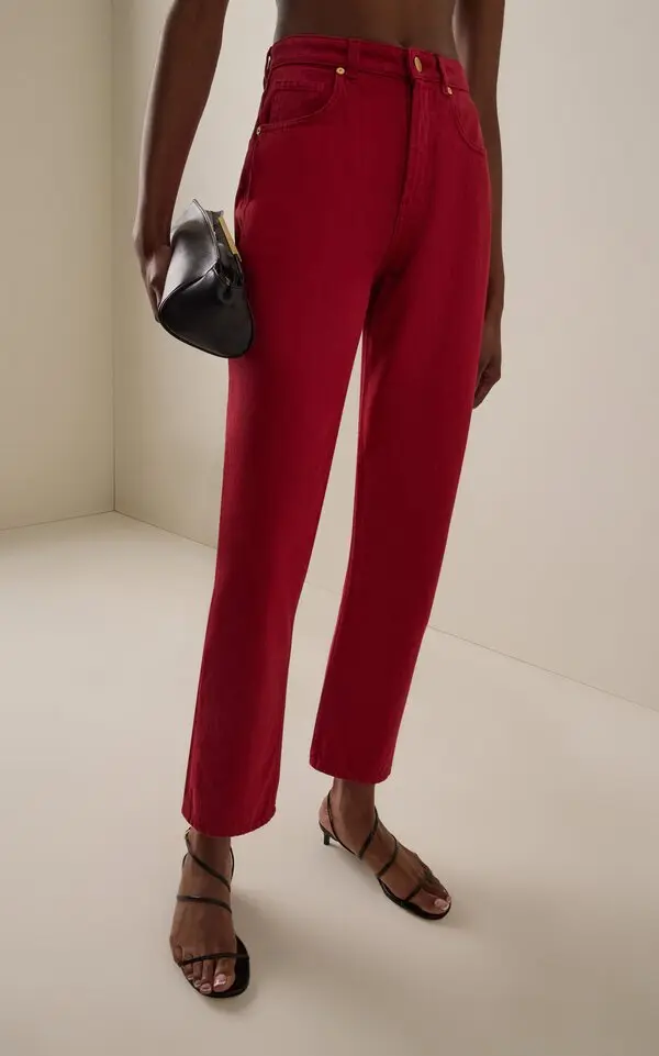 Tove Senna Rigid Mid-rise Straight-leg Jeans