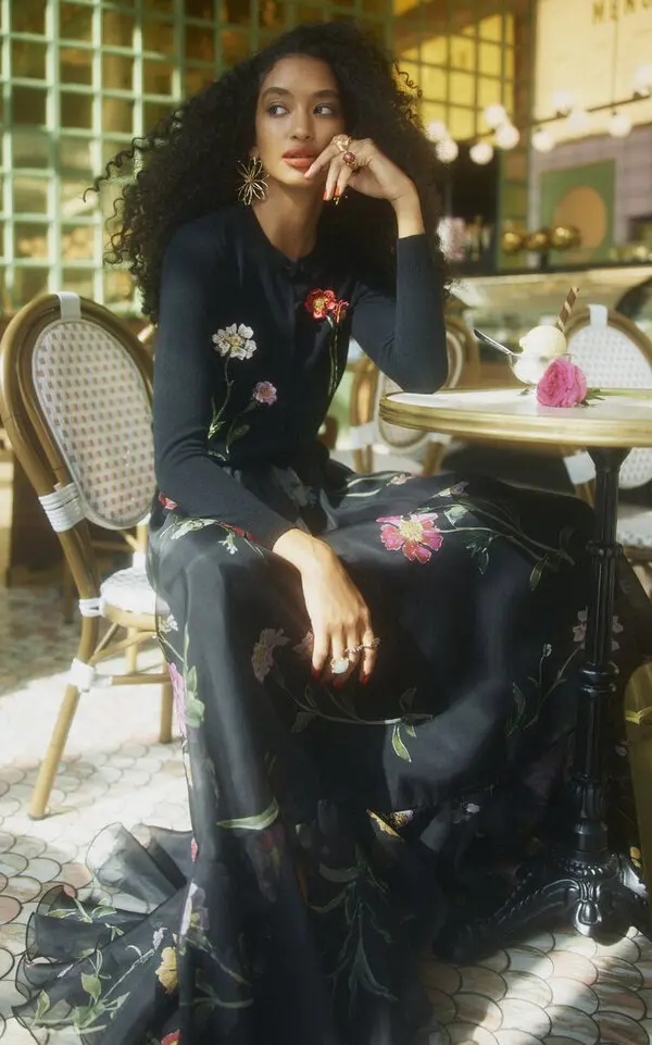 LEO LIN Zinnia Maxi Skirt