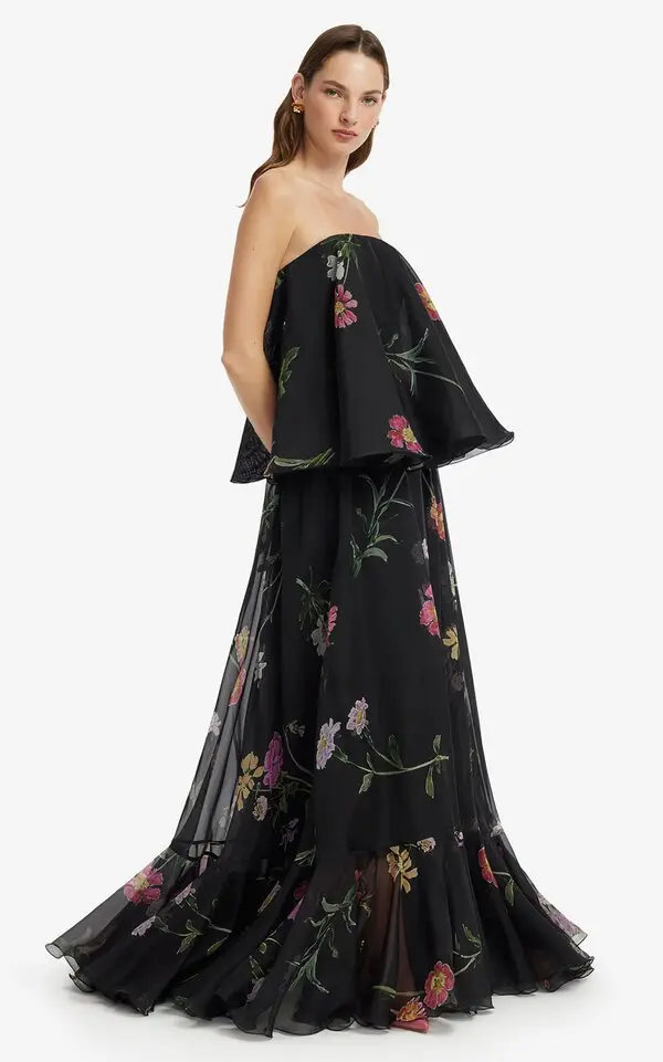 LEO LIN Zinnia Maxi Skirt