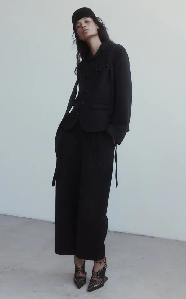 HARRIS TAPPER Exclusive Colleen Cropped Trousers