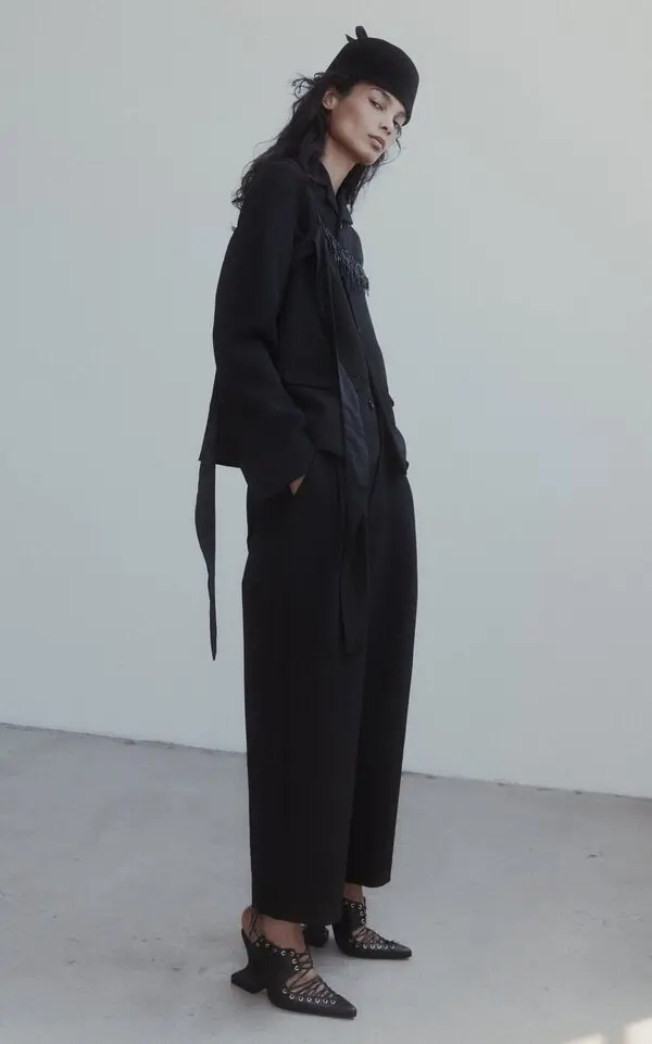 HARRIS TAPPER Exclusive Colleen Cropped Trousers