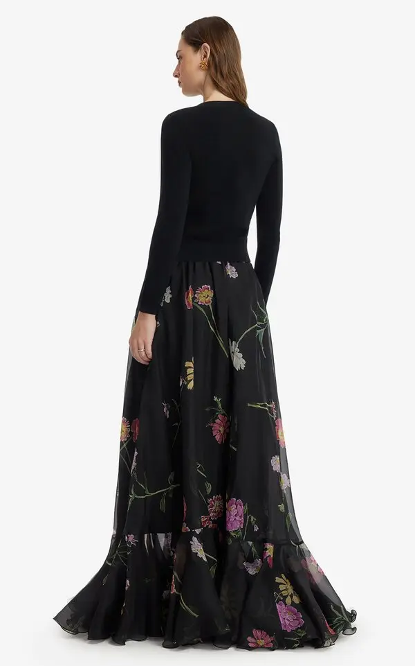 LEO LIN Embellished Knit Cardigan