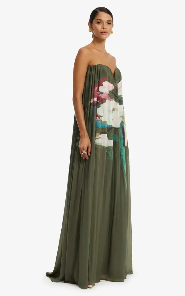 LEO LIN Dahlia Gown Reverie Print