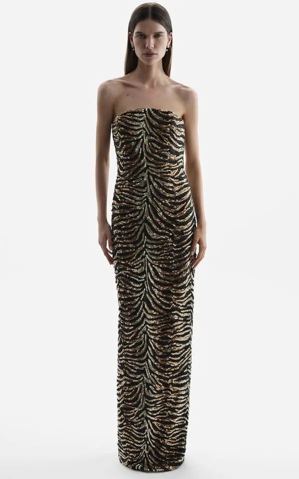 Rachel Gilbert Maison Strapless Gown