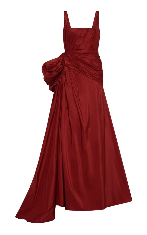 Rachel Gilbert Orta Bow-detailed Gown