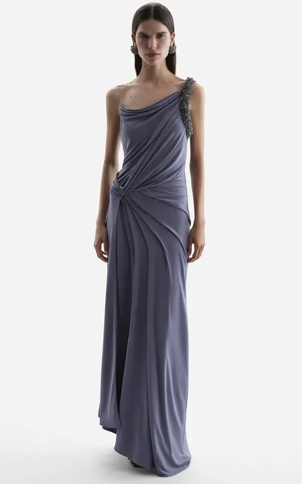 Rachel Gilbert April Embellished Midi Dress