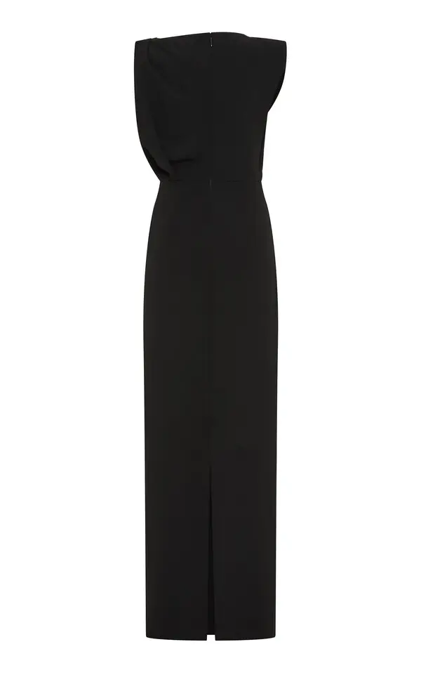 Rachel Gilbert Brigitte Wool-silk Gown