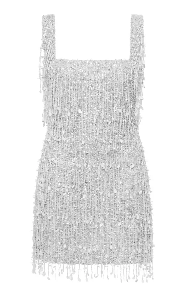 Rachel Gilbert Nala Embellished Mini Dress