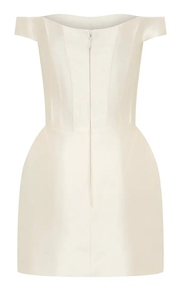 Rachel Gilbert Anice Off-the-shoulder Mini Dress