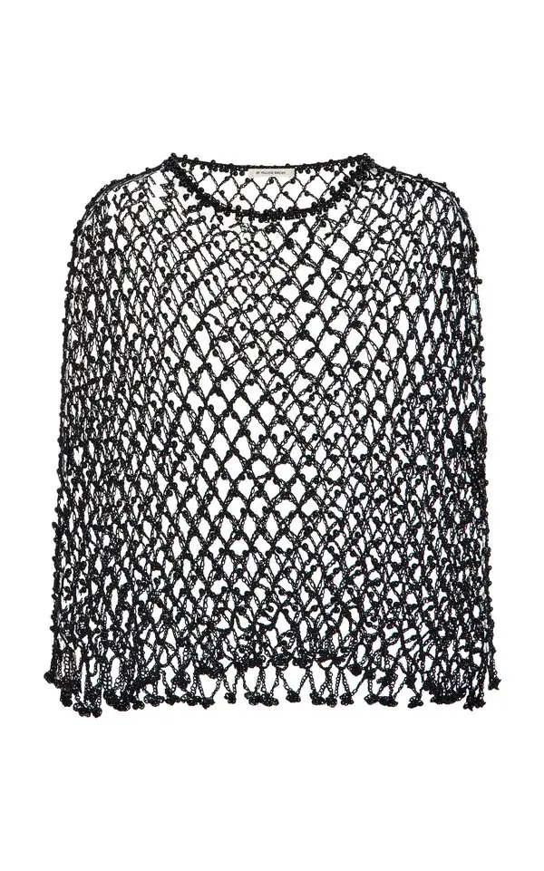 BY MALENE BIRGER Zalia Open-knit Cape