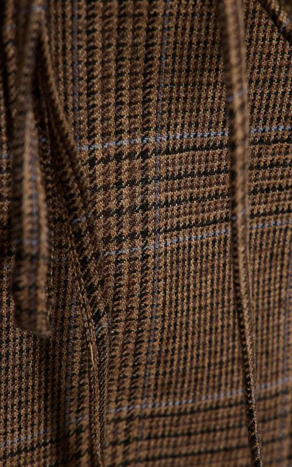 BY MALENE BIRGER Pippi Checked Virgin Wool Midi Skirt