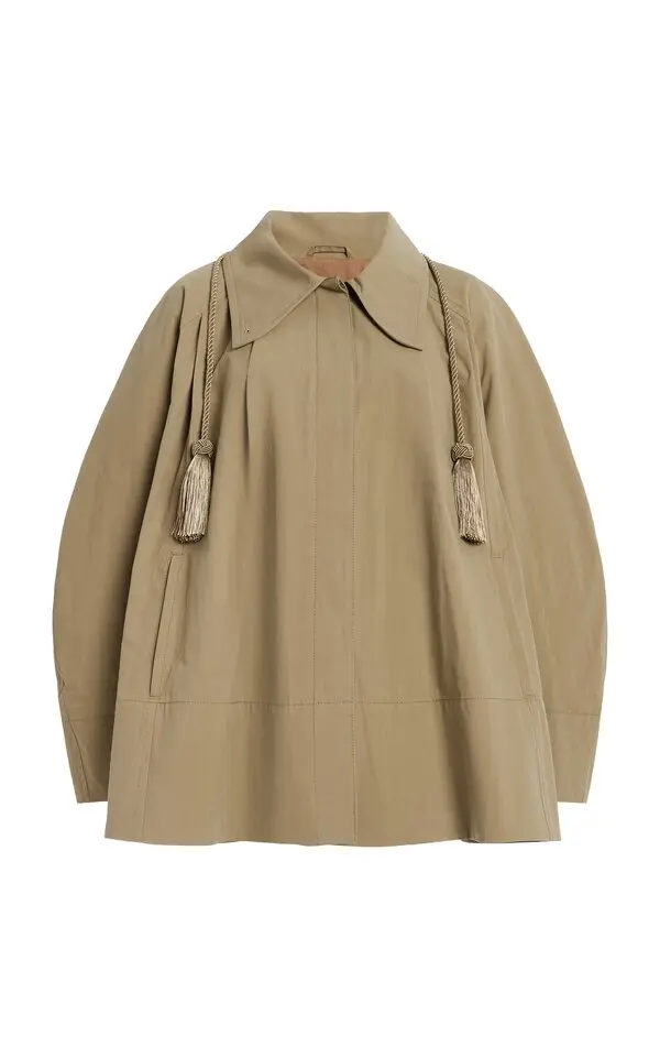 BY MALENE BIRGER Kamille Cotton-blend Trench Jacket