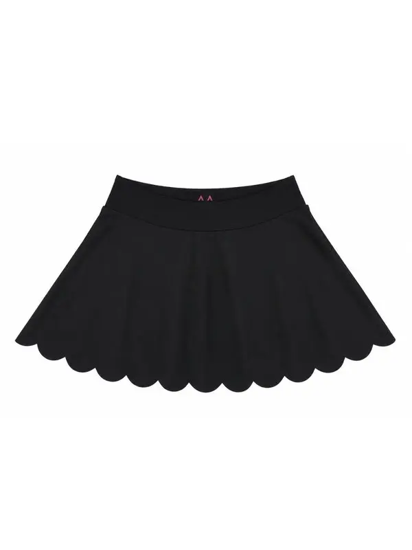 ALTRA VOLTA Smiley Tennis Skirt - Black