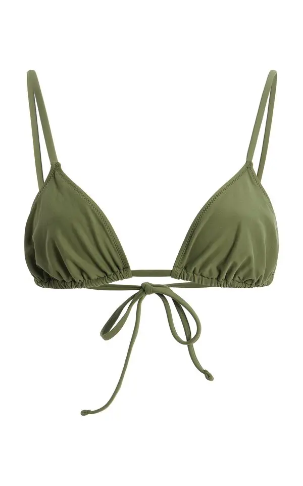 TROPIC OF C Equator Bikini Top - Green