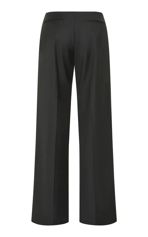 ST. AGNI Carter Wool Polyester Straight Leg Trouser