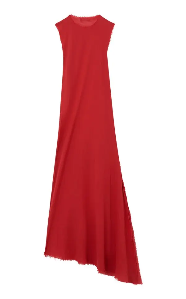 All Three Jessie Gauze Maxi Dress - Red