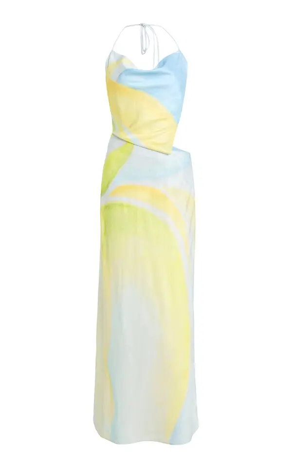 Significant Other Milou Satin Maxi Dress