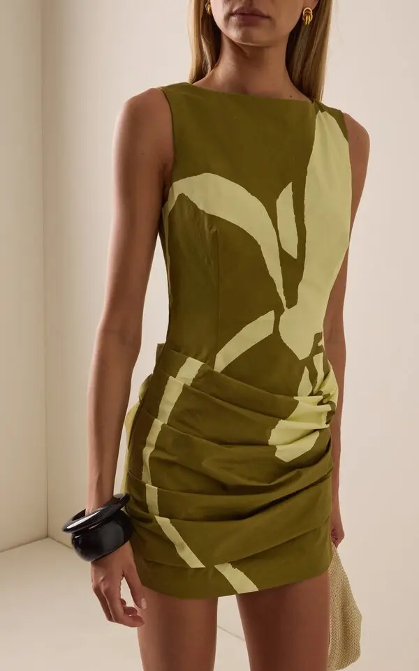 Significant Other Exclusive Phoebe Pleated Mini Dress