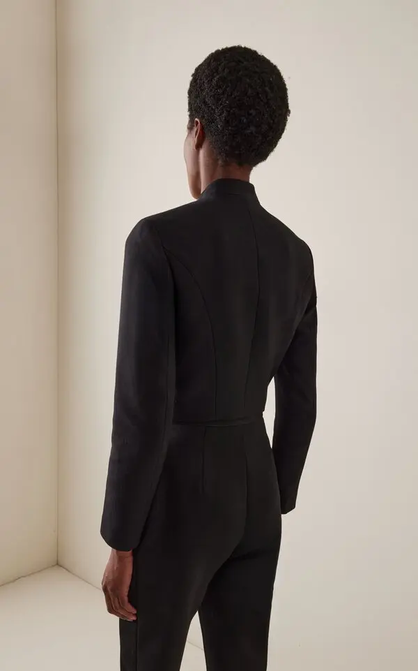 THE ROW Bellamy Cropped Wool Jacket