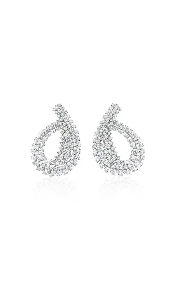 YESSAYAN 18k Gold Orbit Hoop Earrings