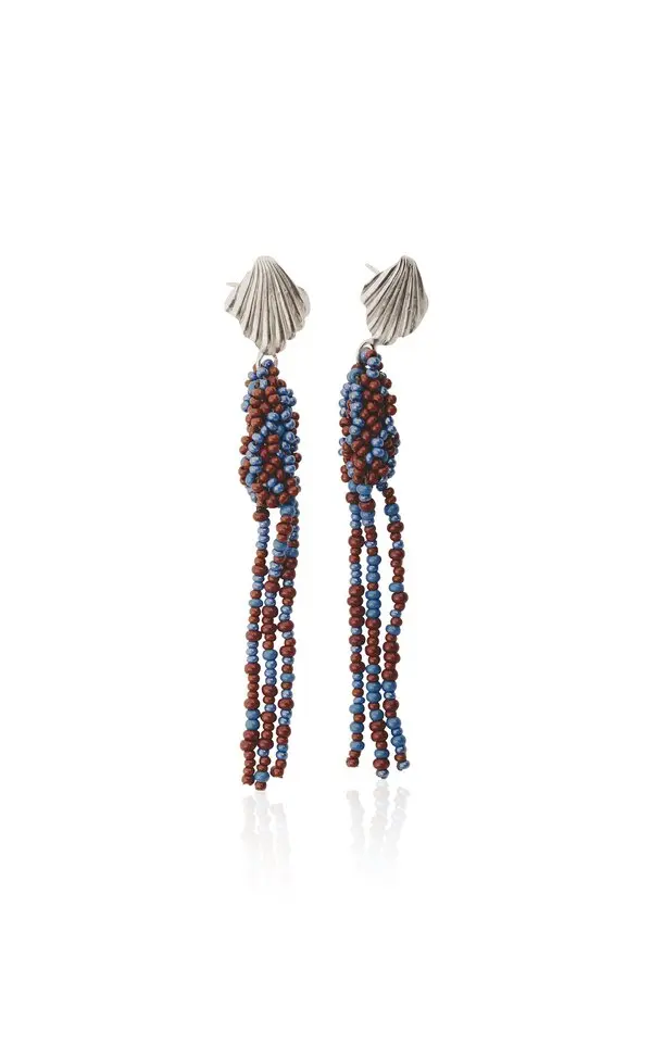 LIKE A BIRD Conchas De Argento Earrings