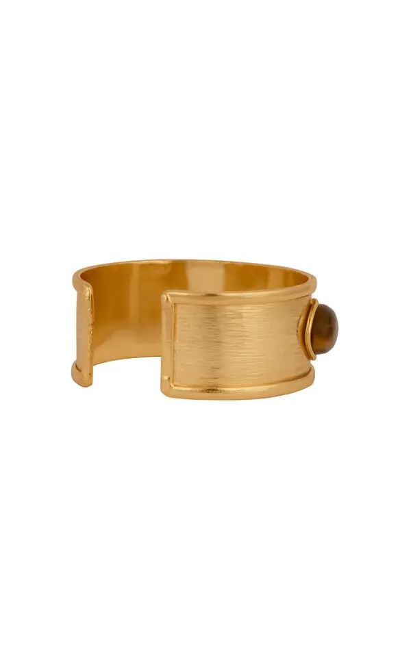 Sylvia Toledano Gold Plated Marquise Bracelets