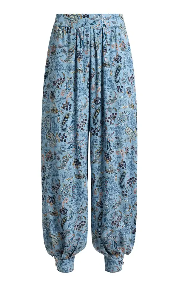 Etro Printed Balloon-leg Pants
