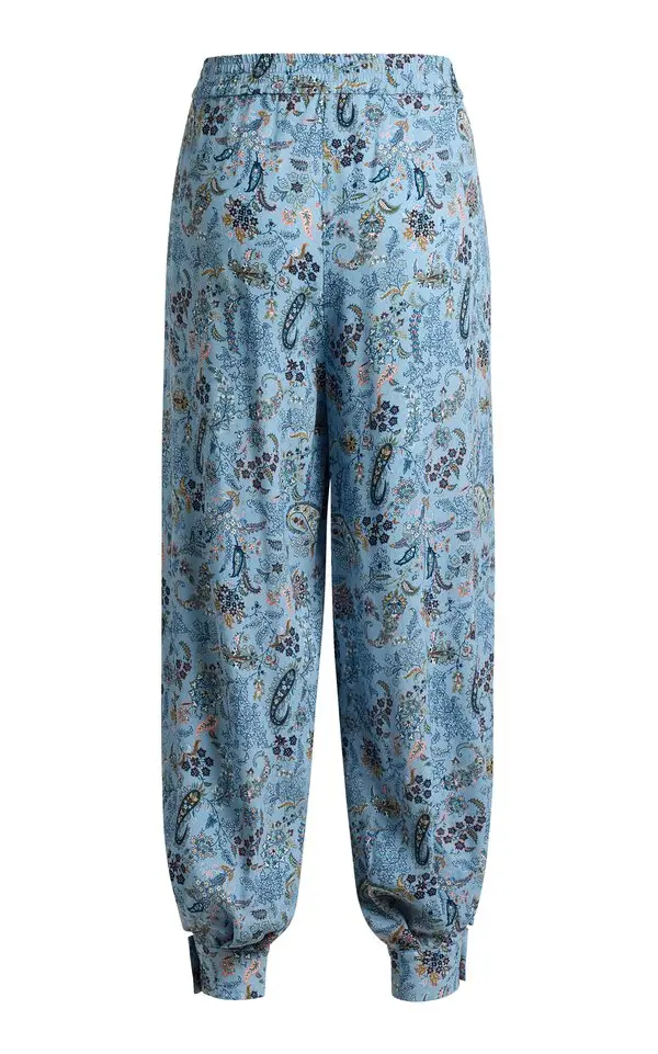 Etro Printed Balloon-leg Pants
