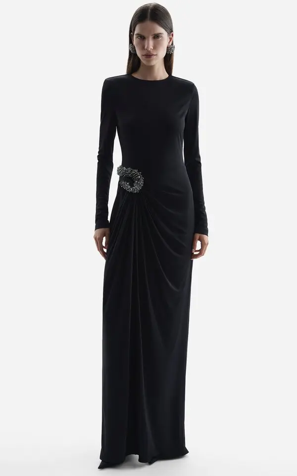 Rachel Gilbert Aspen Embellished Gown