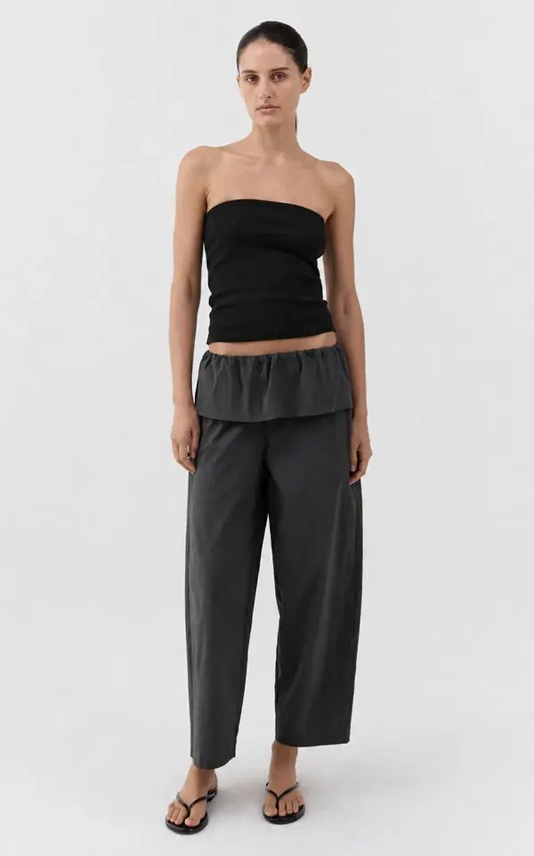 ST. AGNI Organic Strapless Cotton Top