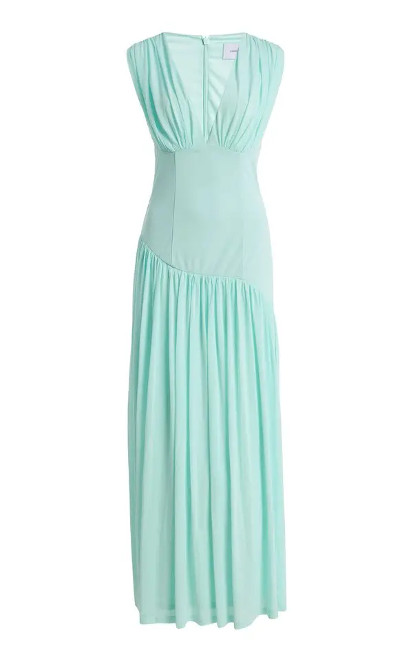 Significant Other Nirvana Pleated Midi Dress - Blue