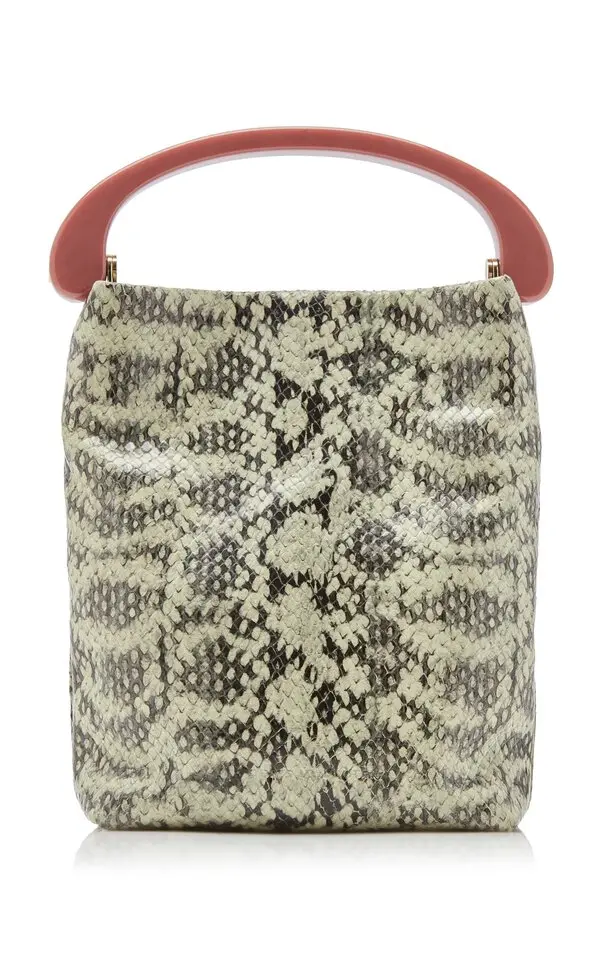 Dries Van Noten Crisp Micro Leather Bag
