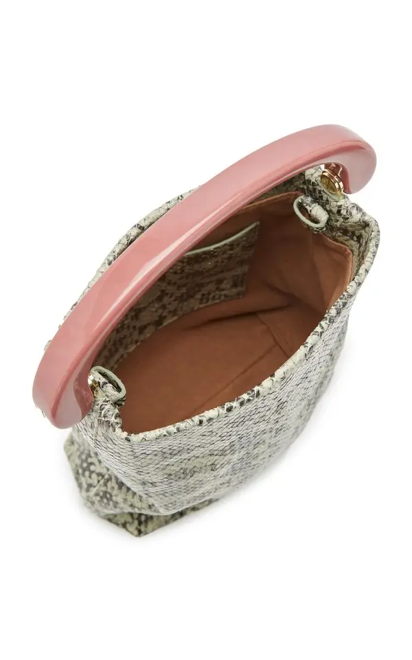 Dries Van Noten Crisp Micro Leather Bag