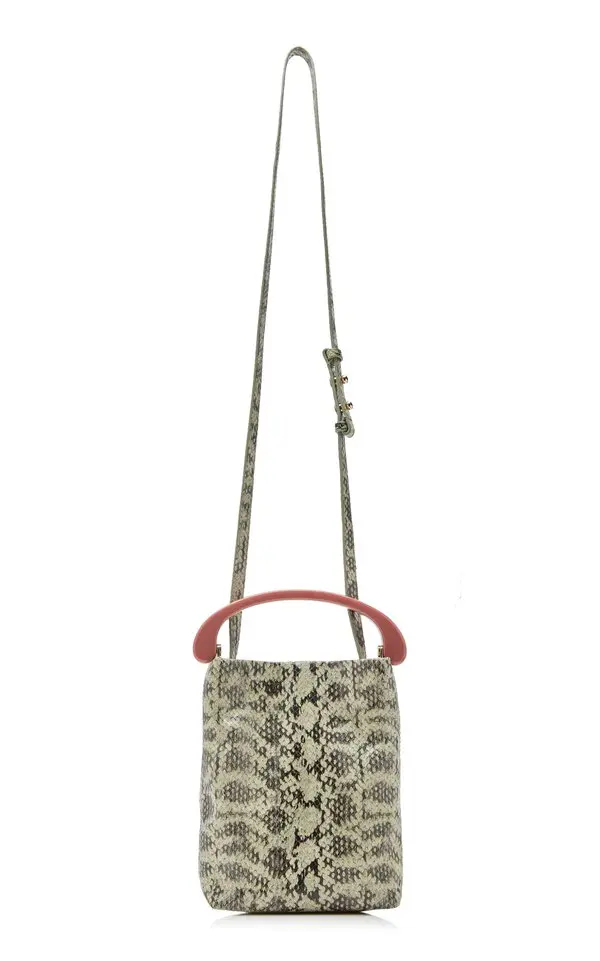 Dries Van Noten Crisp Micro Leather Bag