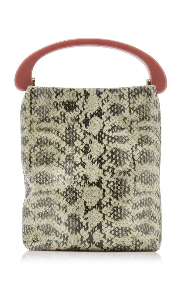 Dries Van Noten Crisp Micro Leather Bag