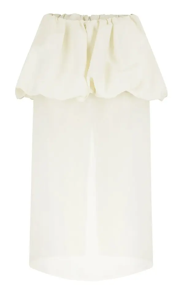 HARRIS TAPPER Exclusive Midi Skirt - Ivory